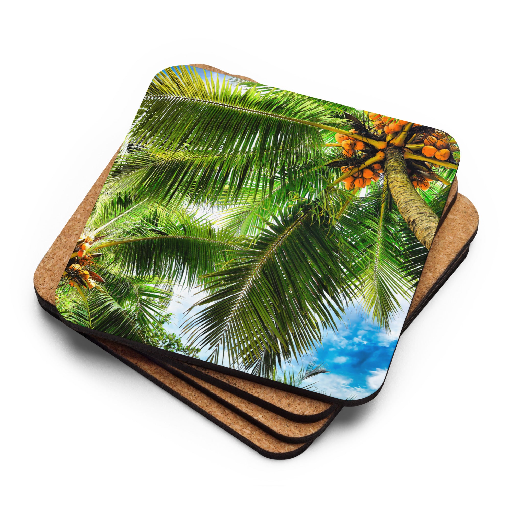 Cork-Back Coaster – Views Creative